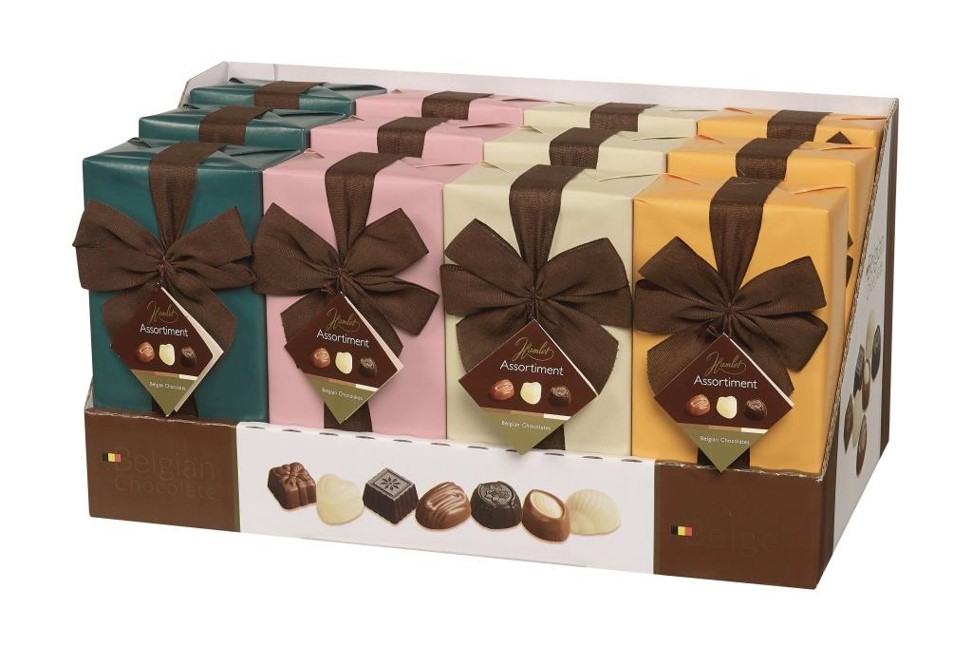 Assortiment chocolat HAMLET, ballotin GREEN line 250 gr - ALLOBONBONS.COM