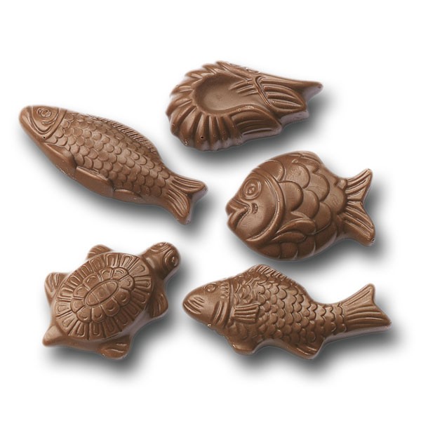 Fritures de pâques, crêpe dentelle au chocolat au Lait, boite de 1 ...